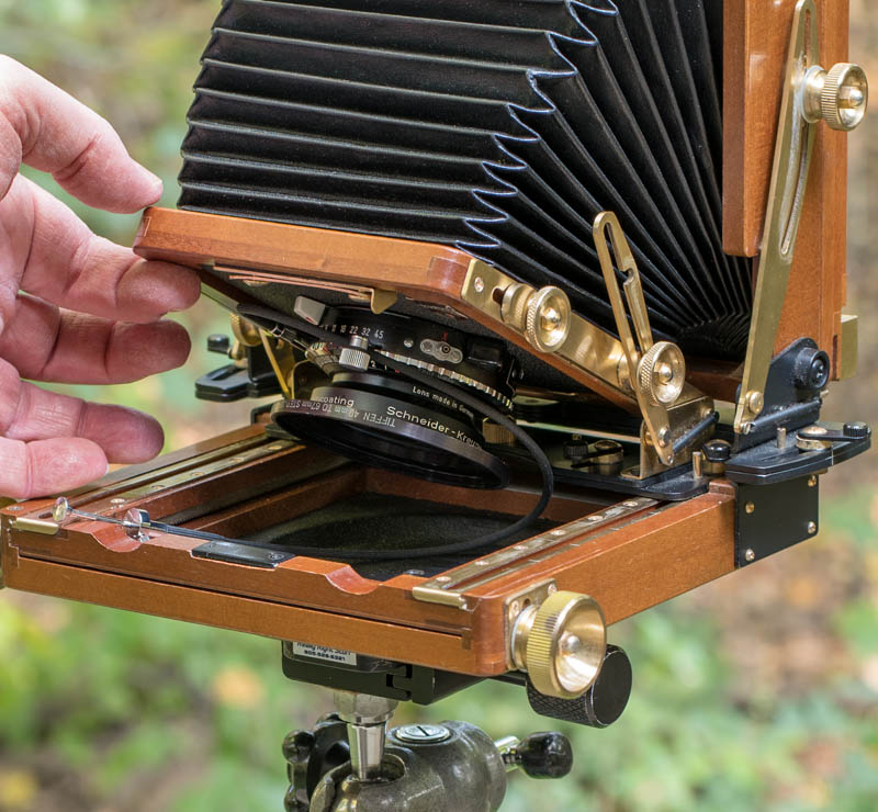 Wista 4x5 DX Camera Modifications